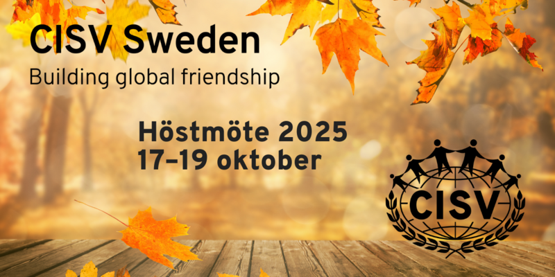 Utbildning och årsmöte: CISV Sweden: Höstmöte och extra årsmöte 2025 ...