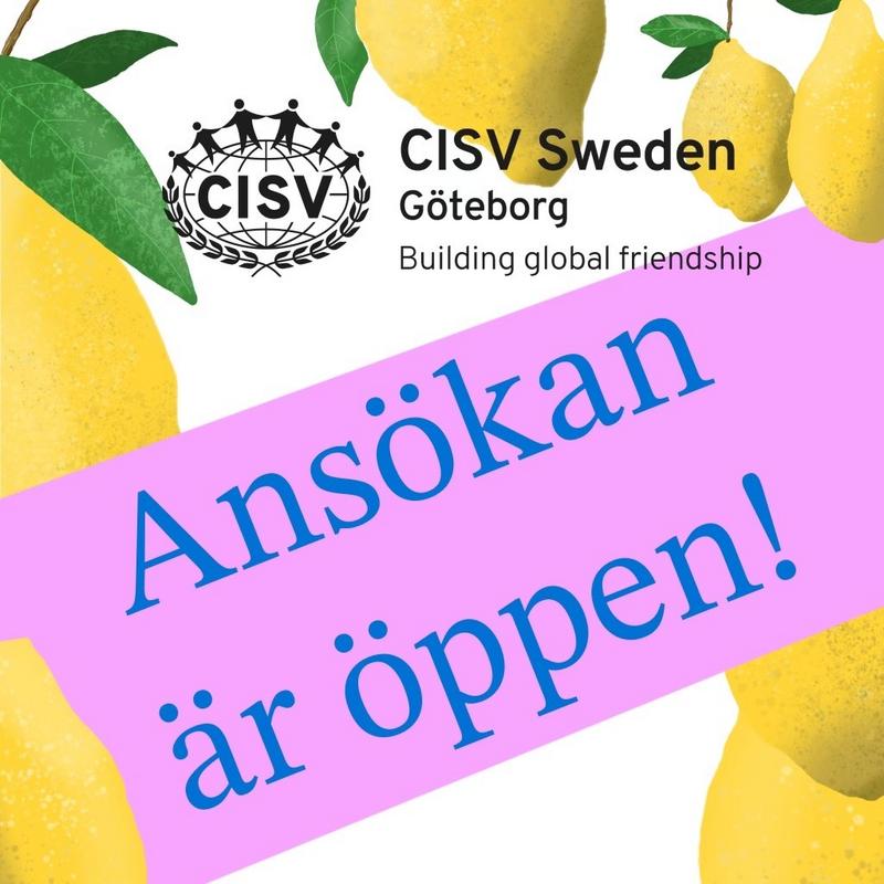 Nyhet: CISV Göteborg: Nu öppnar vi anmälan till 2025-års ...