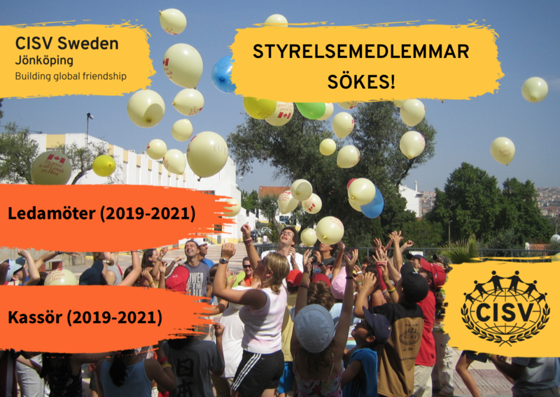 Nyhet: Vill du gå med i styrelsen? - CISV Sweden